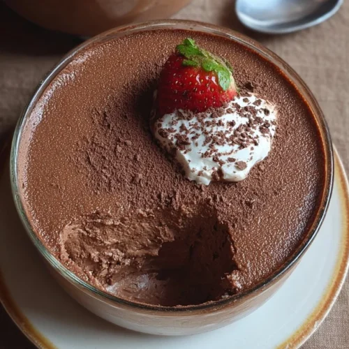 Classic French Chocolate Mousse (Chocolate Mousse)