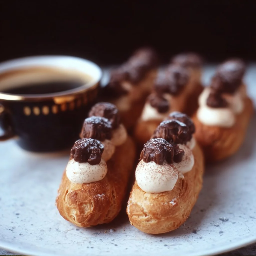 Coffee Eclairs