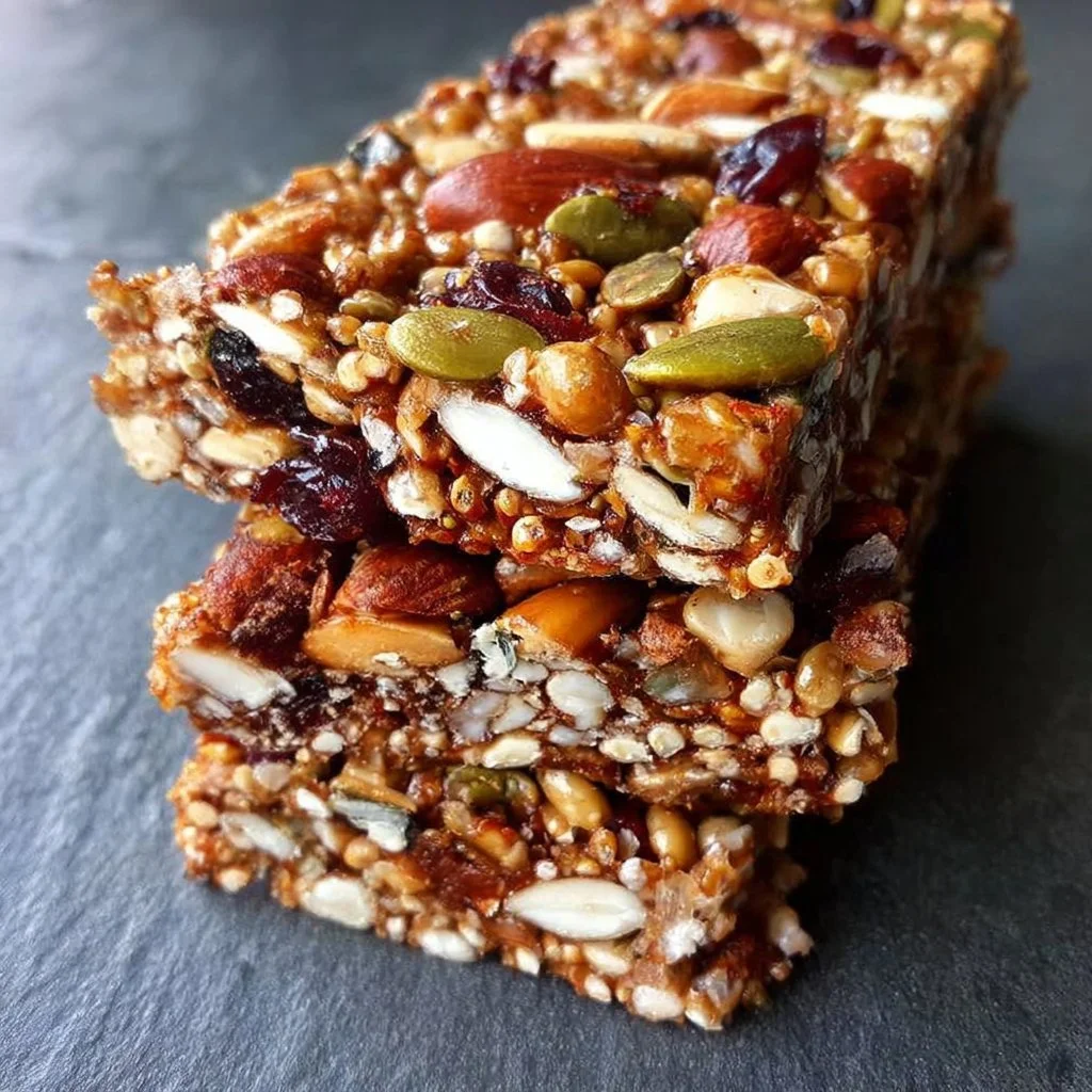 Nut & Seed Bars - Heart Healthy Greek