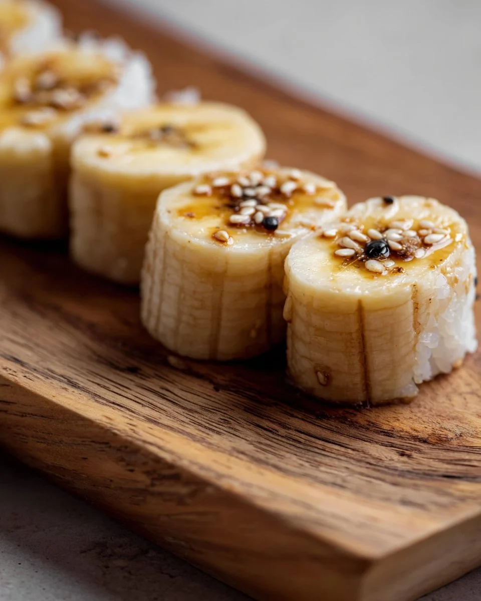 Easy Banana Sushi